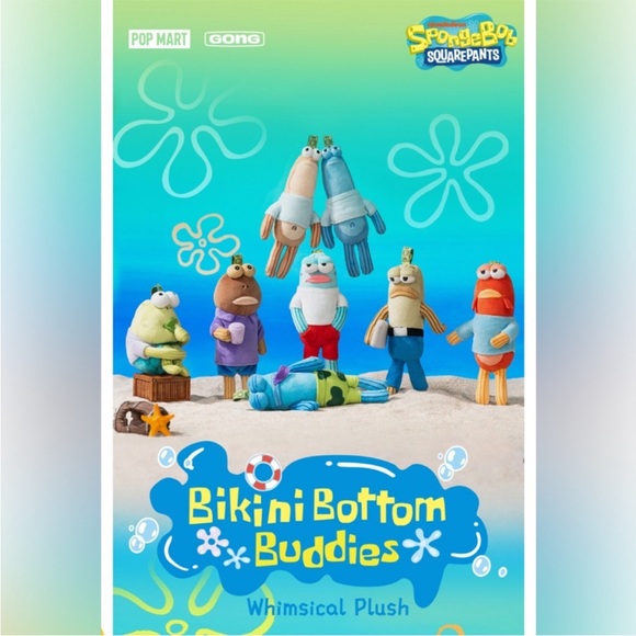 POP MART | Toys | Pop Mart Spongebob Squarepants Bikini Bottom Buddies ...